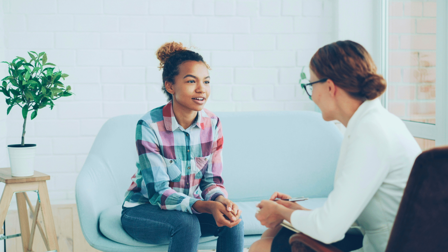 What is talking therapy?